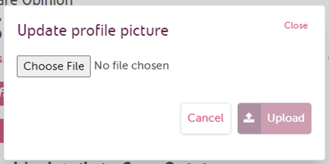 Uploading and updating your profile picture | Care Opinion